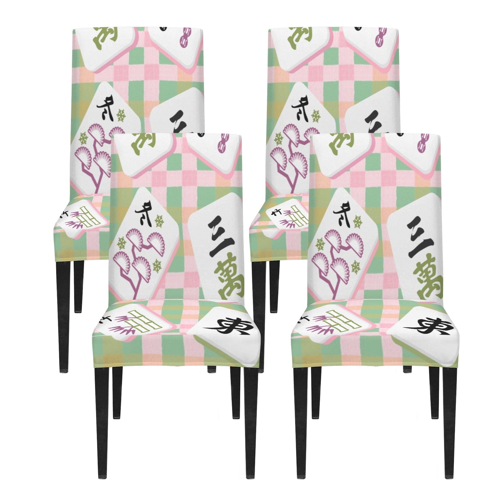 Decorative Mahjong Chair Covers And Chair Pads - Splash of Color Co.